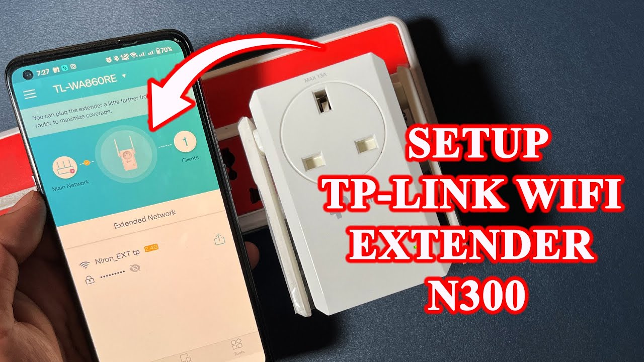 How to set up my TP Link Wi Fi Extender - YouTube