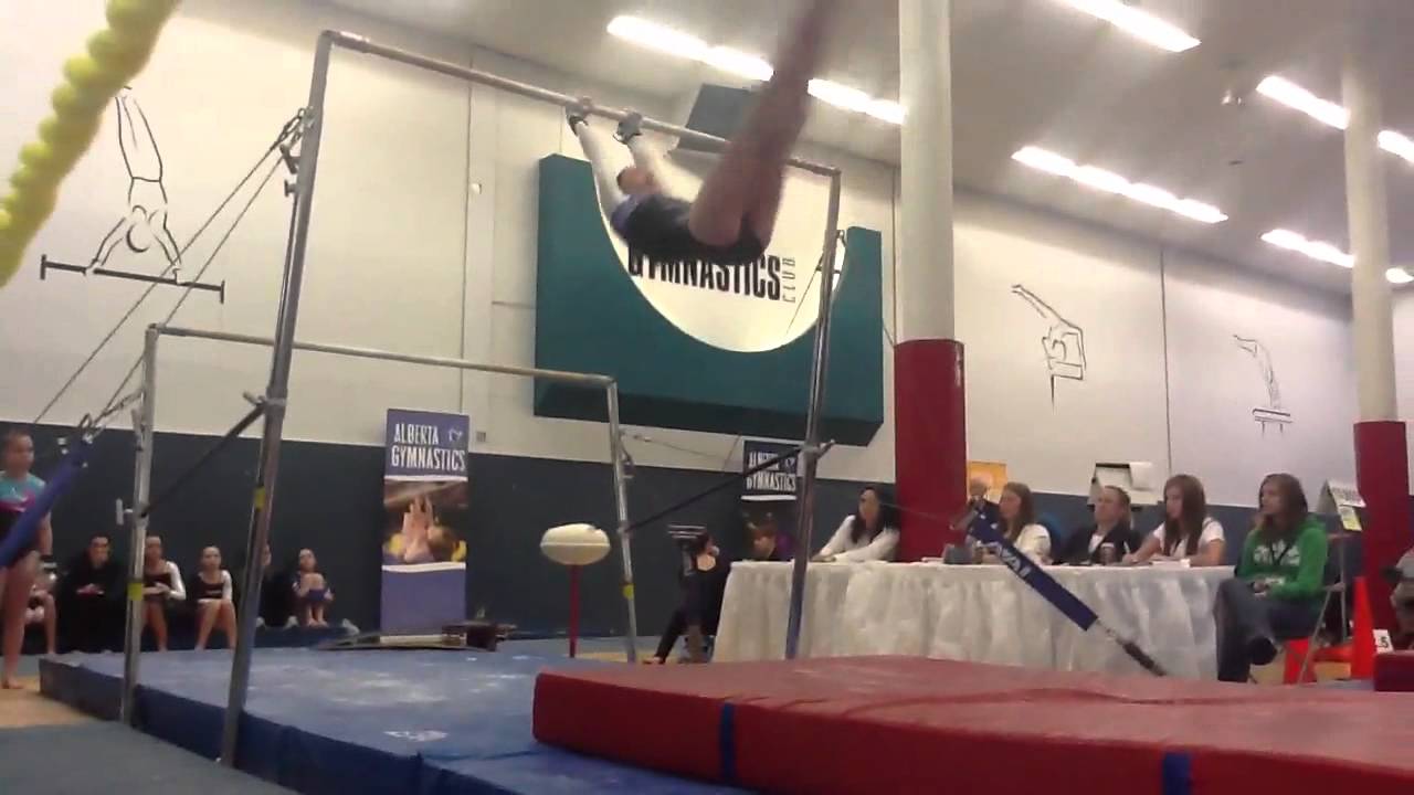 Gymnastics Bar Routine ~ St. Albert - YouTube