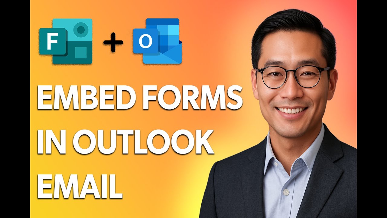 How To Embed Microsoft Forms In Outlook Email [Easiest Way] - YouTube