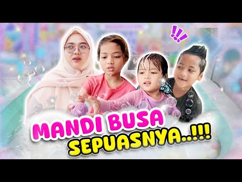 BU PIPI AJAK ZULFA DAN AYU MANDI BUSA