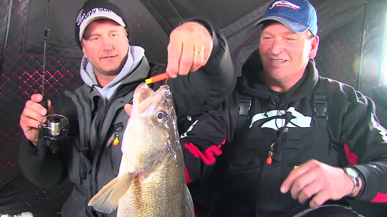 MidWest Outdoors TV Show #1555 - Lake Erie walleye on ice with Venom ...