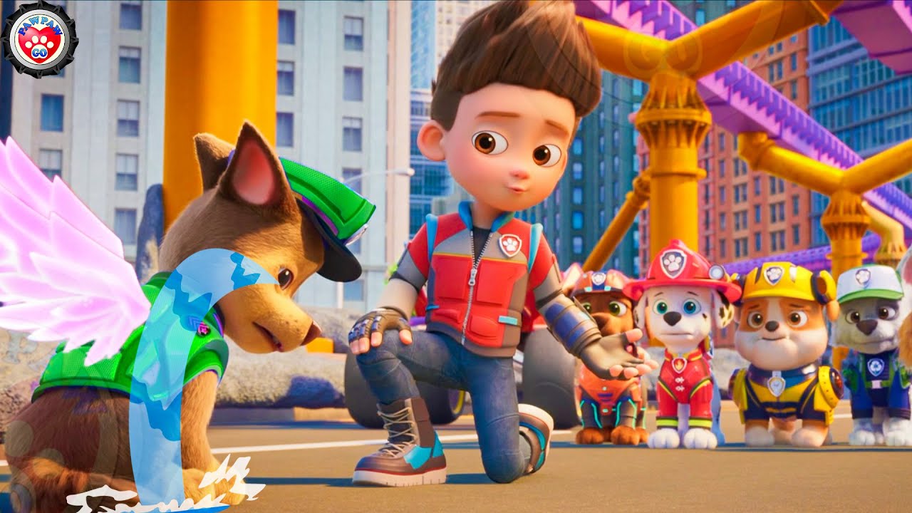 PAW Patrol Mighty Pups On a Roll Rocky +ZUMA + Super Mighty Pups Save ...