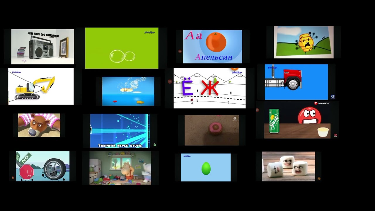 Up to faster 16 parison cartoons object show solnishkam - YouTube
