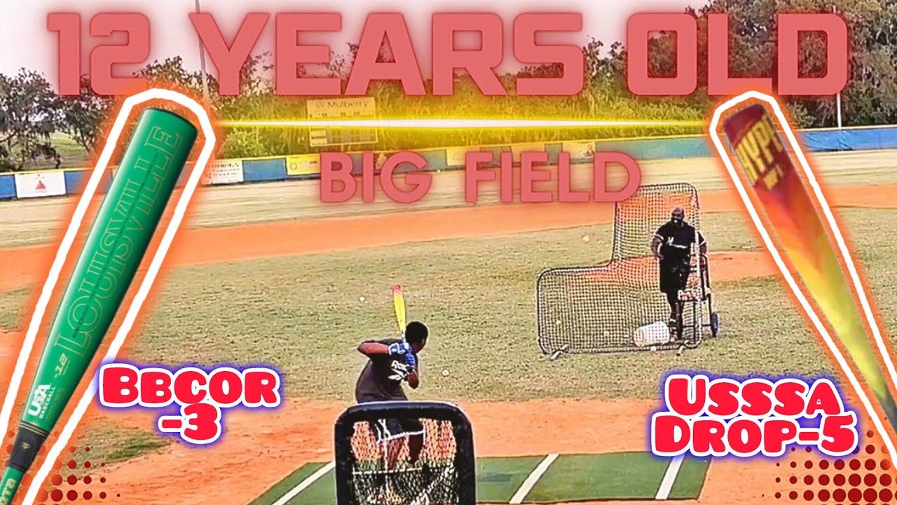 FIRST TIME HITTING ON THE BIG FIELD WITH BBCOR AND USSSA BAT WAS? 🤔🤔🤔🤔 ...