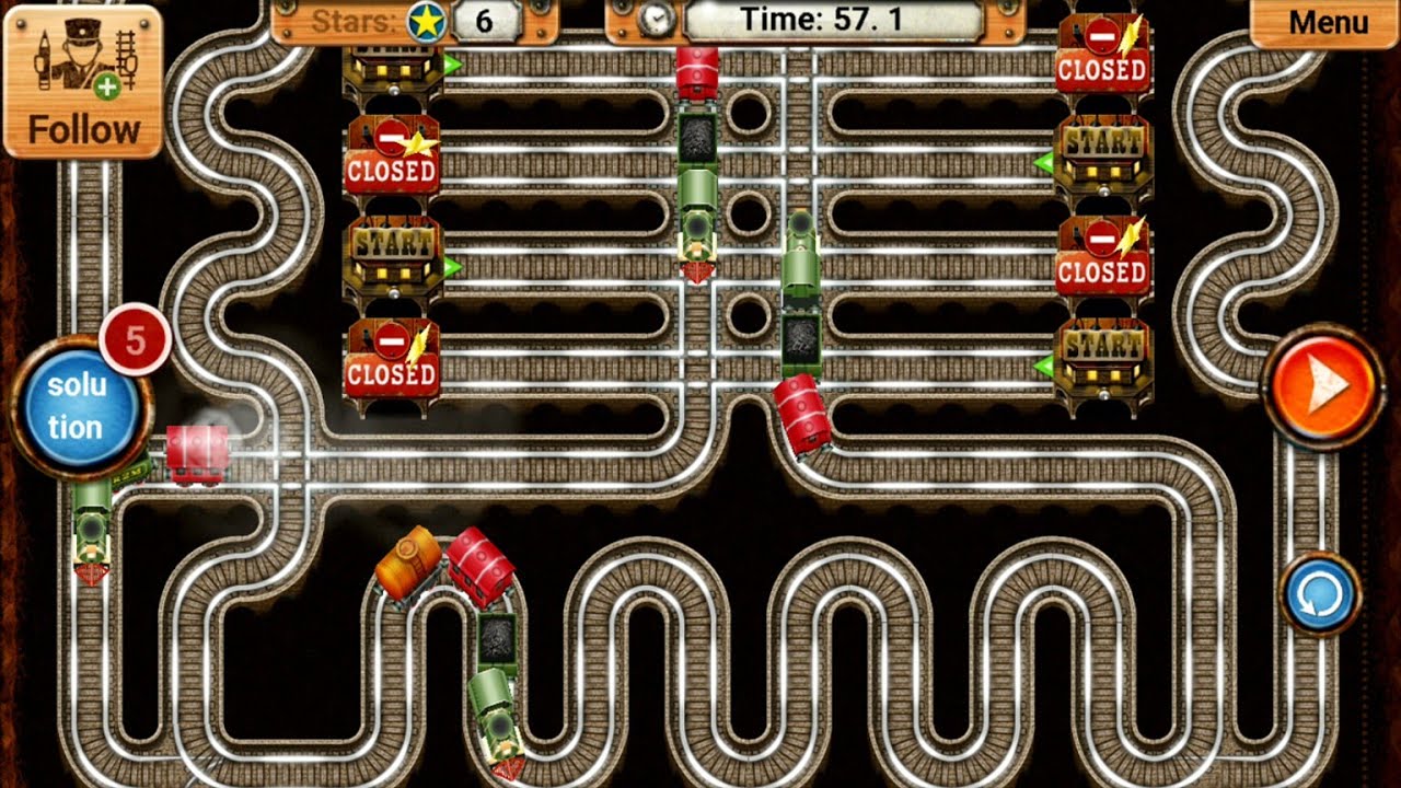 Rail Maze 2 Awesome Gameplay - Train Puzzle Game - Android Gameplay ...