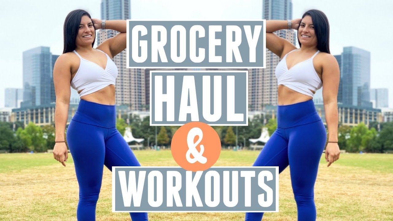 Grocery Haul + Workouts || Emily Lung - YouTube