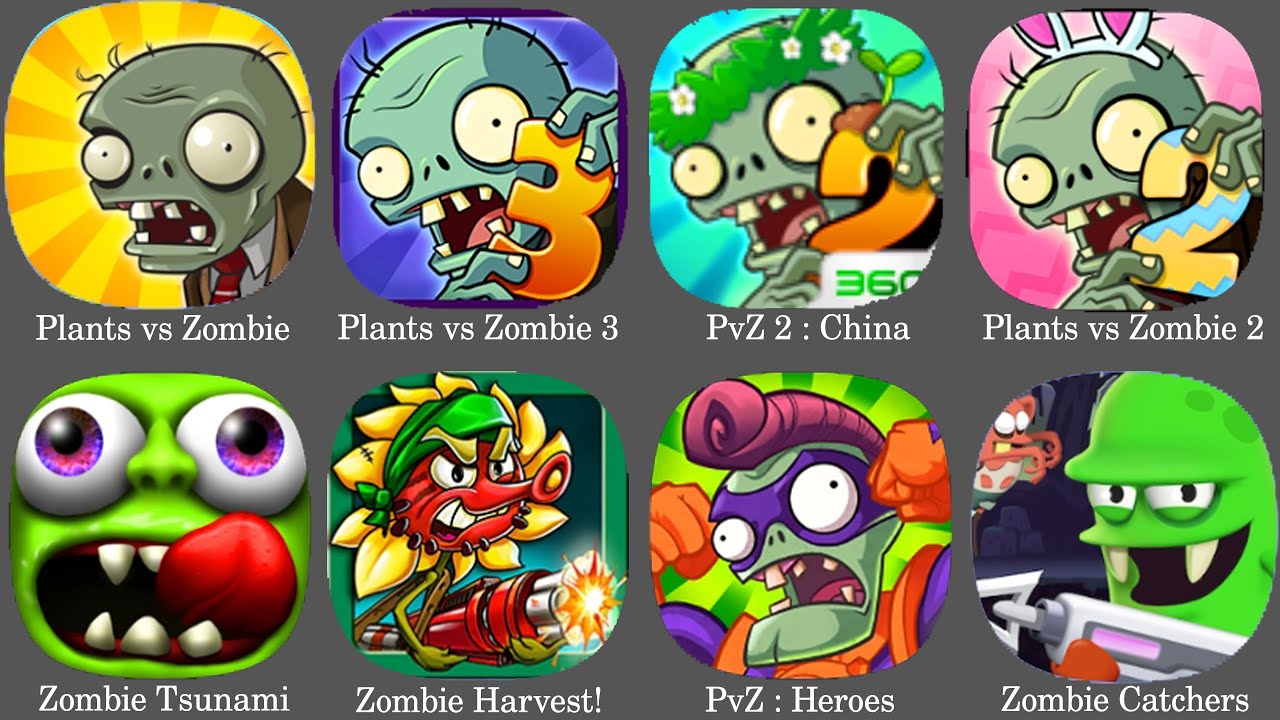 Plants Vs Zombies 2 Zombie Characters