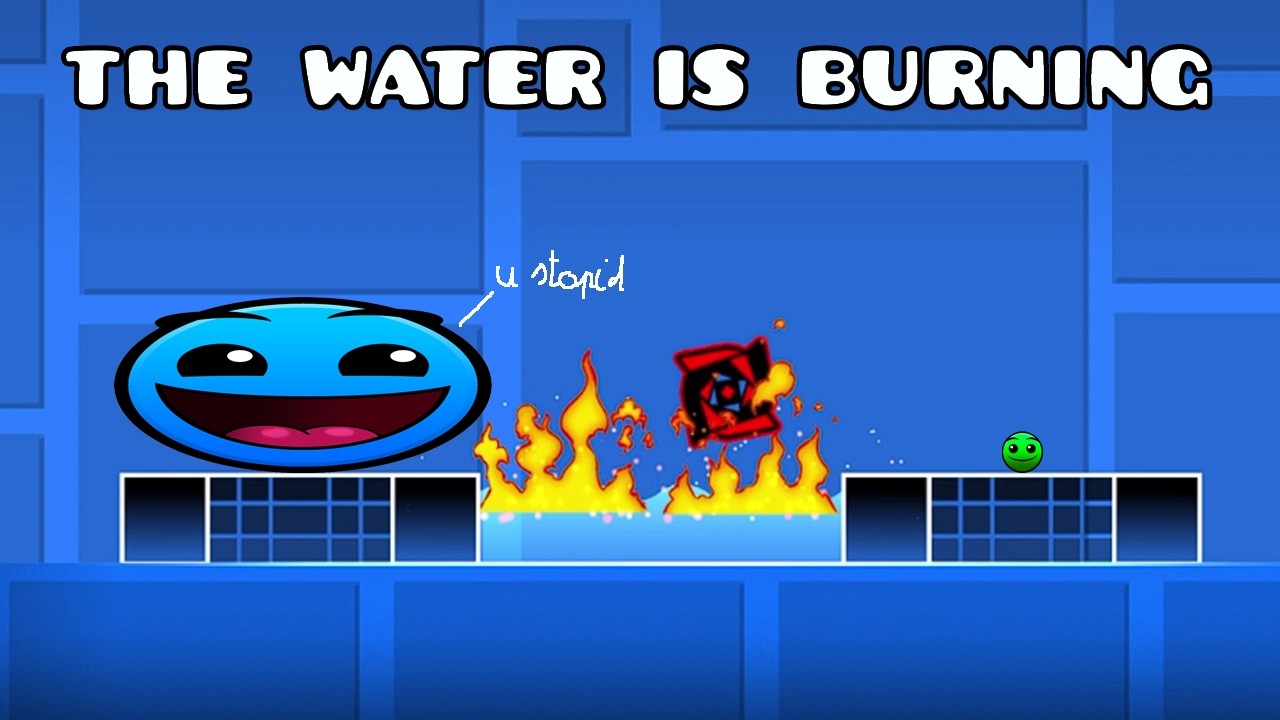 The Water Is Burning | Geometry Dash 2.2 - YouTube