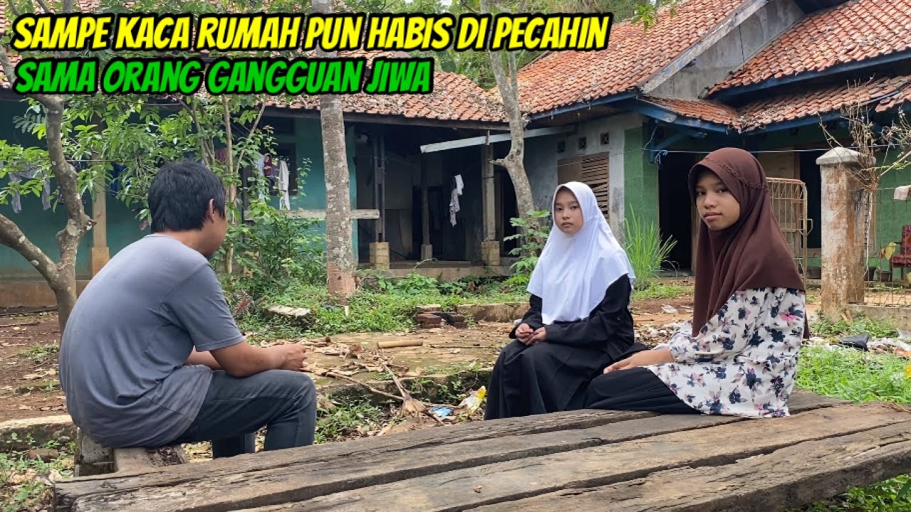 VIRAL !! GADIS YATIM CANTIK INI TERNYATA TINGGAL DENGAN ODGJ DI RUMAH TENGAH HUTAN - YouTube