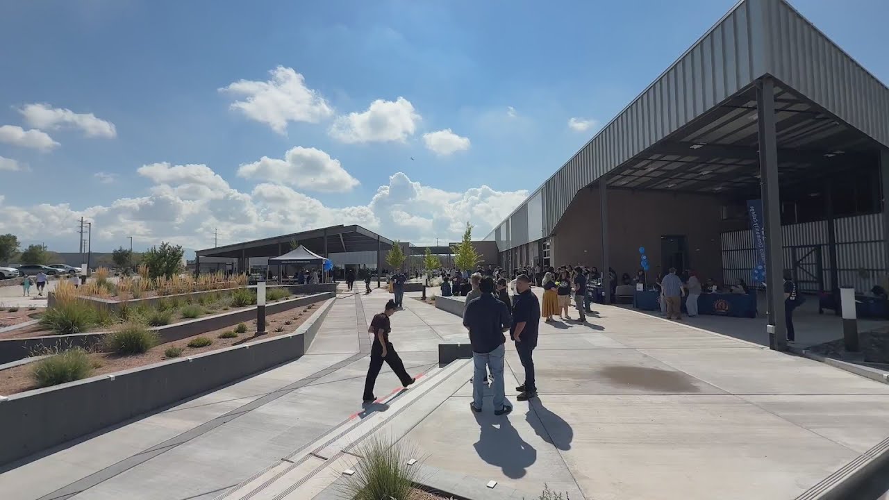 CNM opens $57M facility to train New Mexico’s future workforce - YouTube