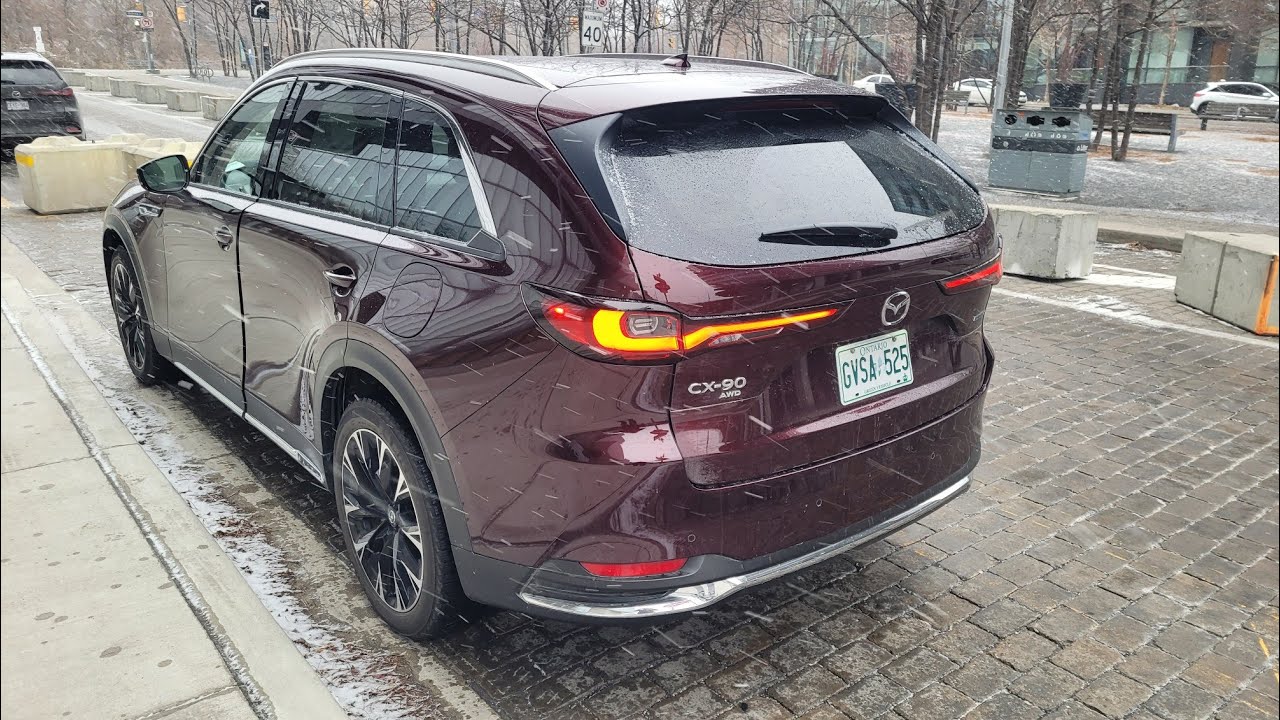 2025 Mazda CX90 PHEV winter review - YouTube