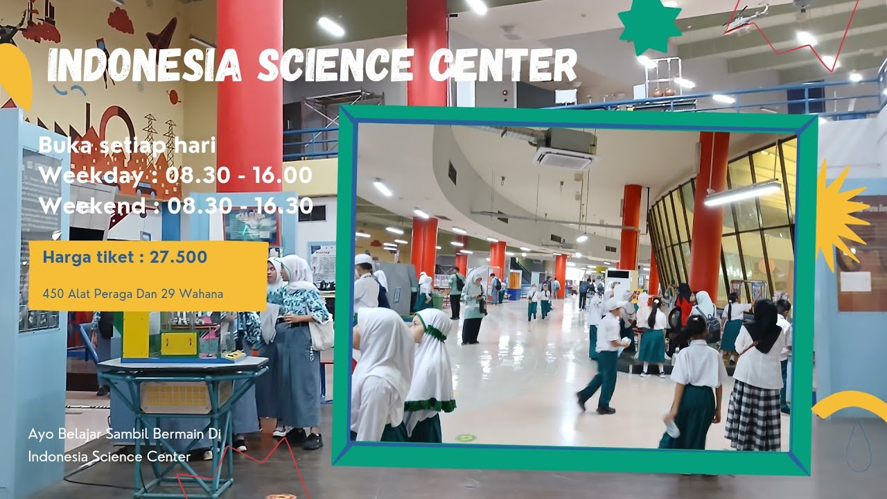 Keliling Gallery Indonesia Science Center - YouTube
