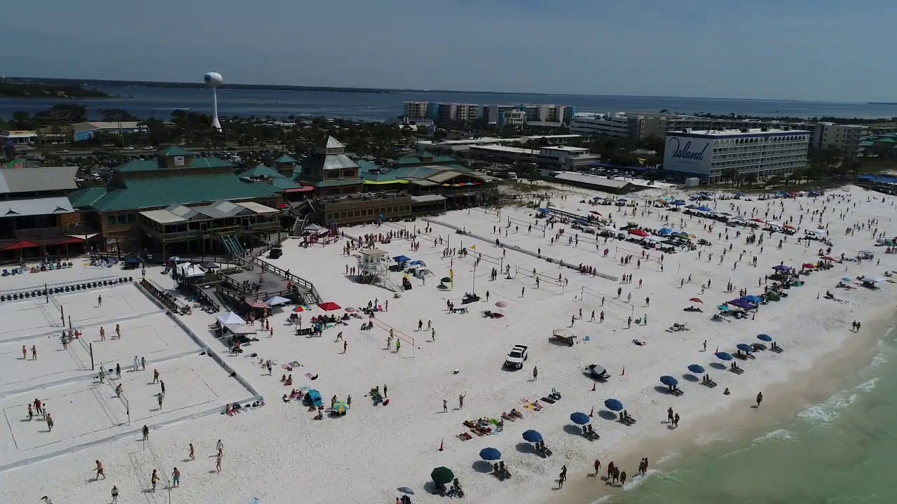 Fuds volleyball spring 2019 on Okaloosa Island. - YouTube