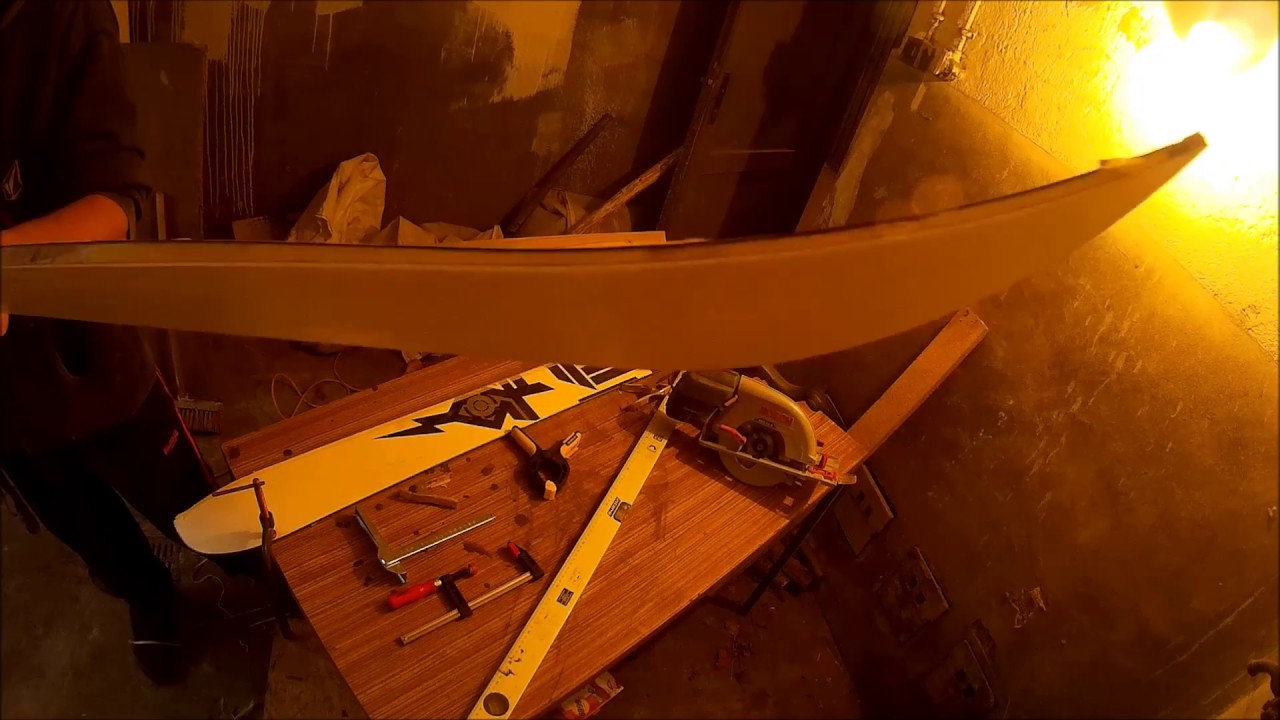 DIY splitboard - YouTube