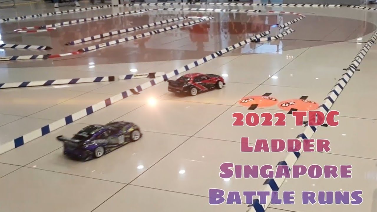 RC Drifting Ladder to TDC 2022 Singapore - Part 2 of 2 (Battle Runs ...