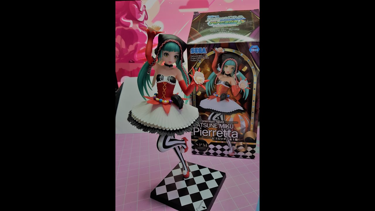 Unboxing: Hatsune Miku - Pieretta / Pierretta - SEGA SPM Figur - YouTube
