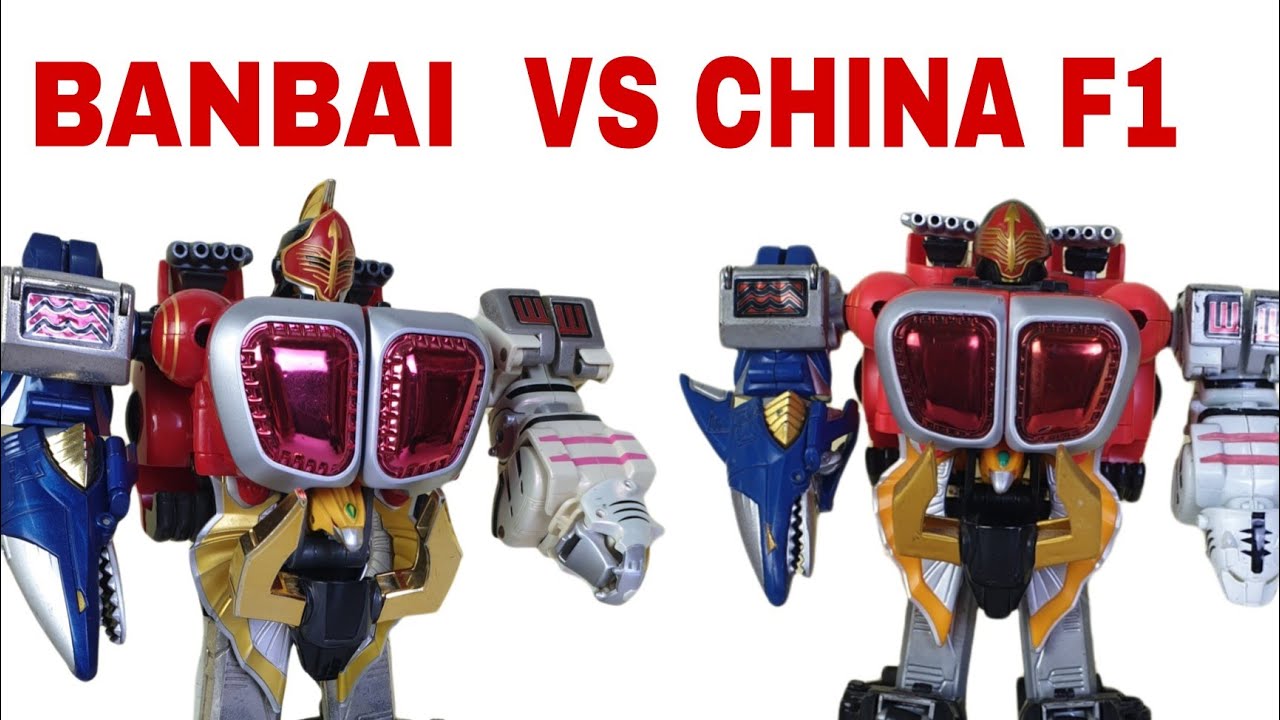 Giới Thiệu và So Sánh Gao Knight F1, F2 vs Dx Gao knight bandai - YouTube