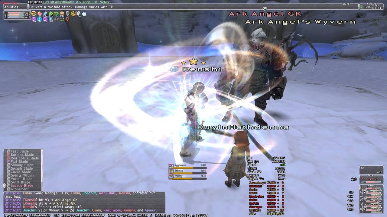 FFXI - Ark Angel GK VD - YouTube