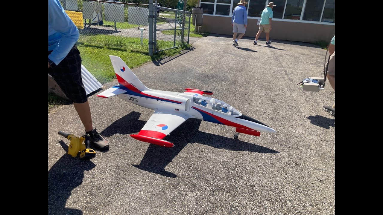 Rc L-39 Albatros at PBRCA - YouTube