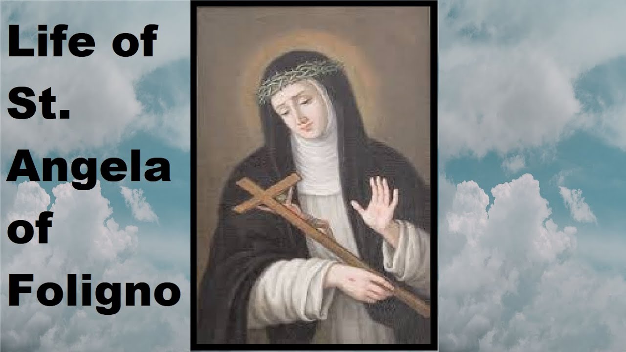 Life of St. Angela of Foligno, Italy - YouTube