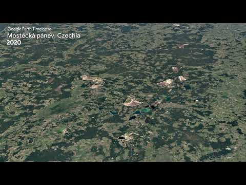 Mostecká pánev, Czechia - Earth Timelapse
