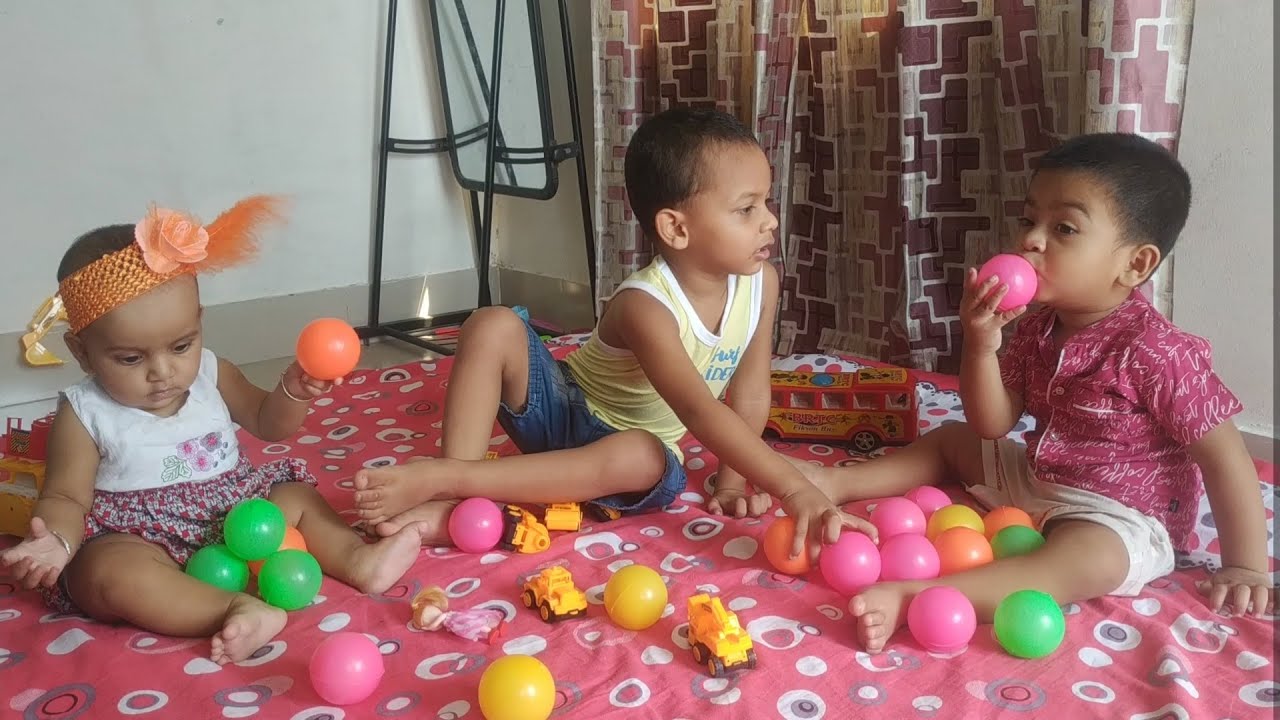 kids playing with toys ! collection video for kids - YouTube