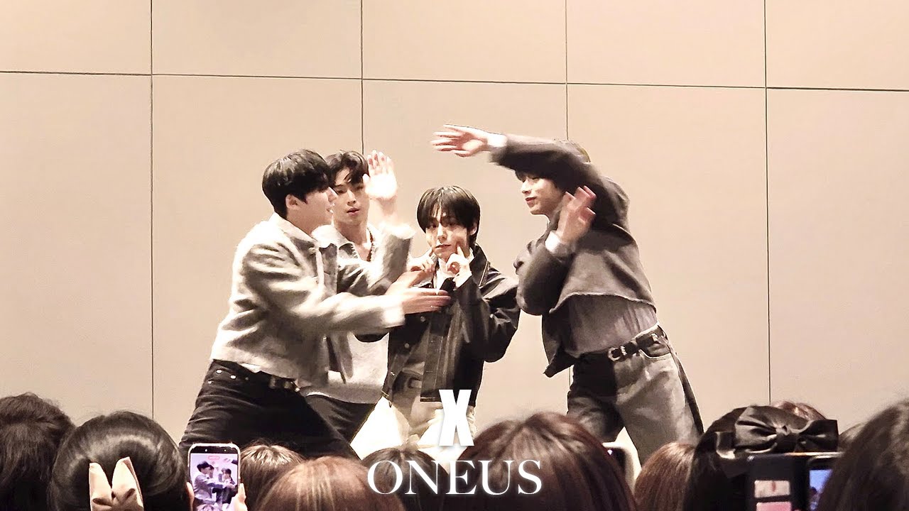 20251124 원어스 ONEUS - X | 5x & Time Machine Release Event Japan Tokyo ...