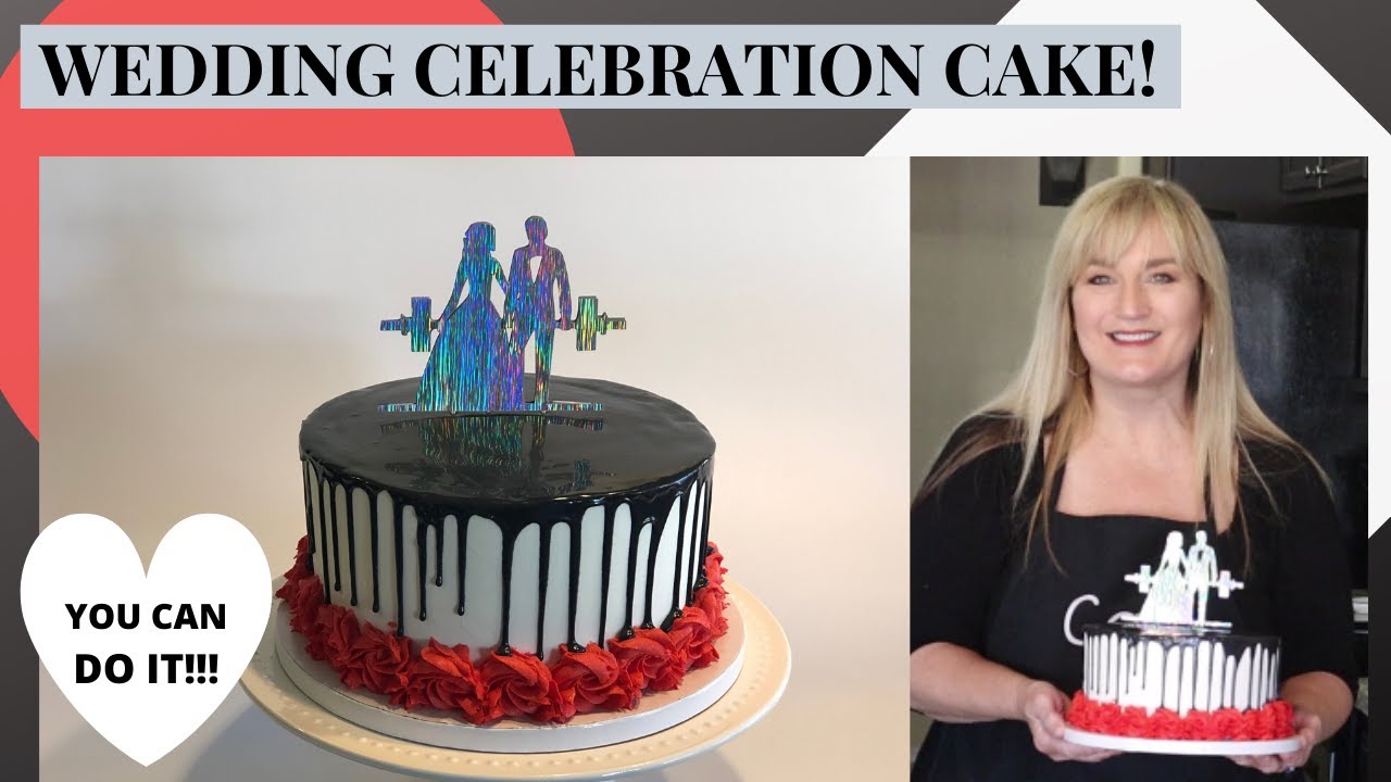 How to make a Wedding Celebration Cake l Tutorial l Beginner Cake ...