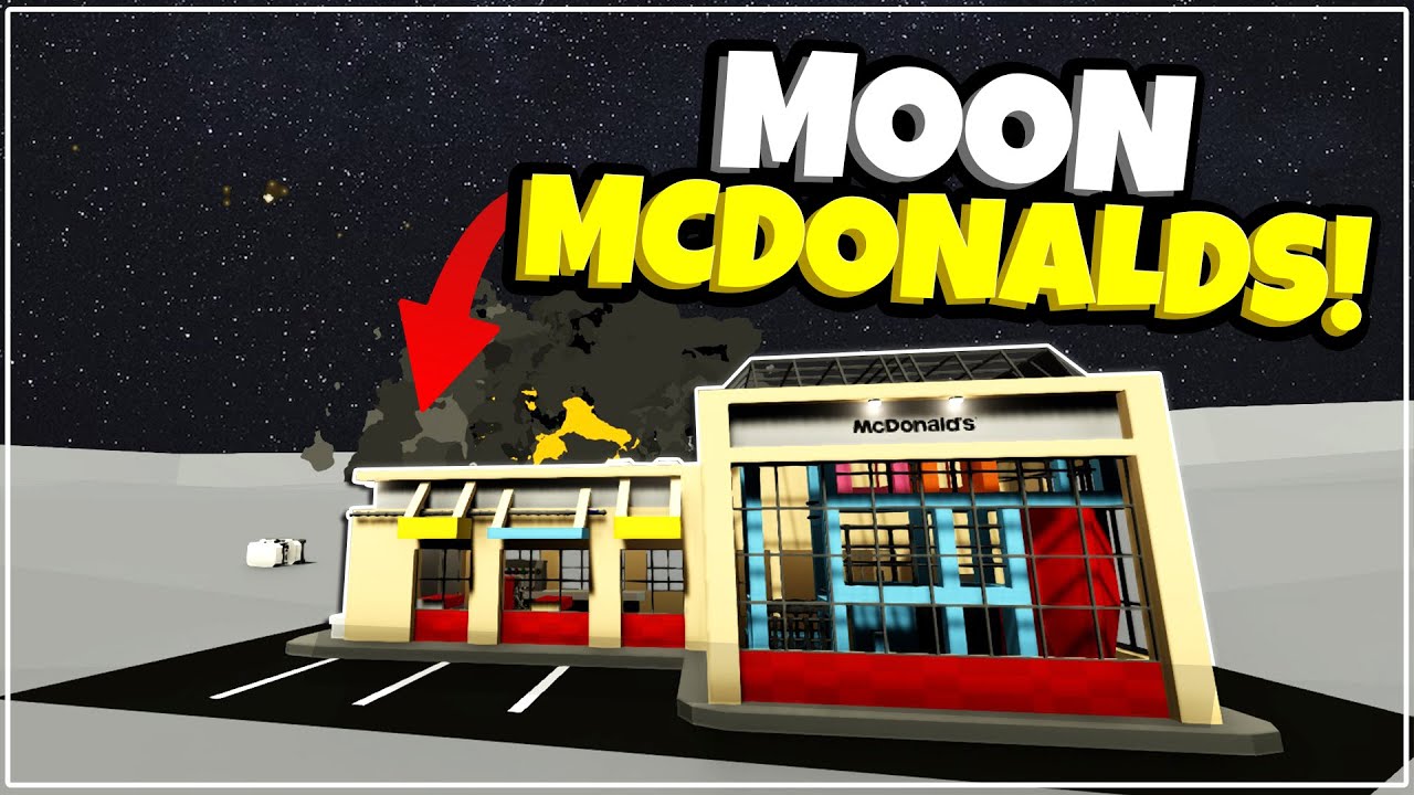 Mcdonalds On The Moon! - YouTube
