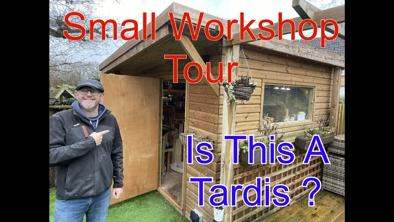 Small Workshop Tour. How to have a productive workshop in a small space ...