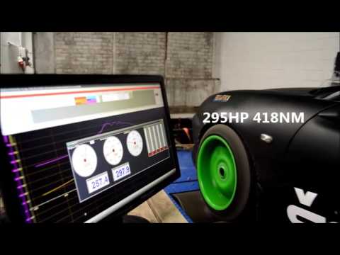 Mazda Mx-3 KLDE Turbo on dyno 2016 - YouTube