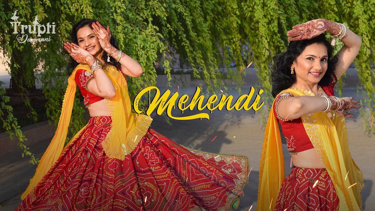 Mehendi Dance | Navratri 2021 Dance |Dhavani Bhanushali | Gurfateh ...