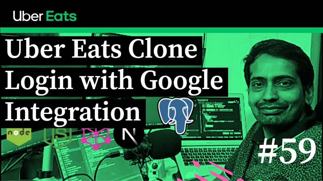 UberEats Clone Login with Google Social Provider Integration #59 # ...