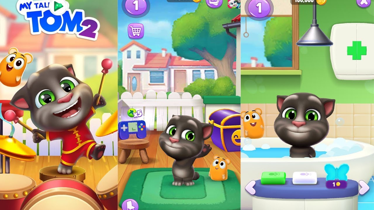 Talking Tom home comming - YouTube