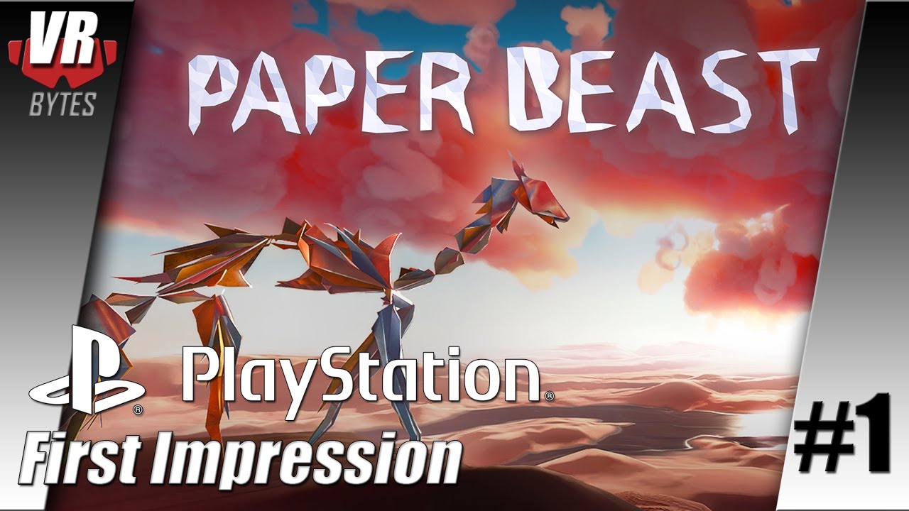 Paper Beast / PlayStation VR / First Impression / Let´s Play #1 ...