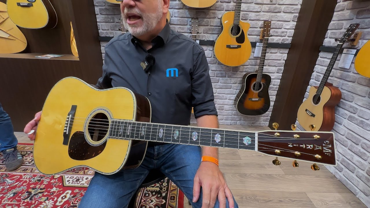 Martin D45 Modern Deluxe at Guitar Summit 2024 - YouTube