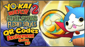 Yokai watch 2 qr codes - YouTube