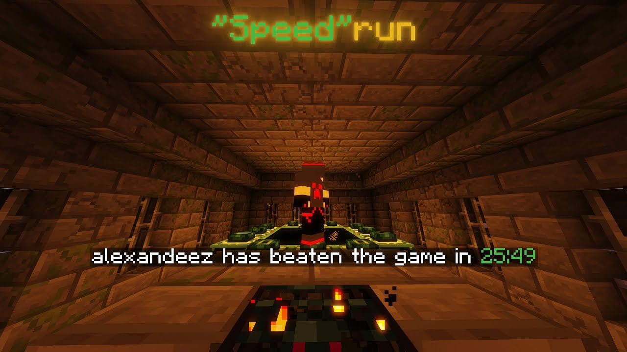 Mediocre Speedrun #8 25:49 (alex new pb) - YouTube