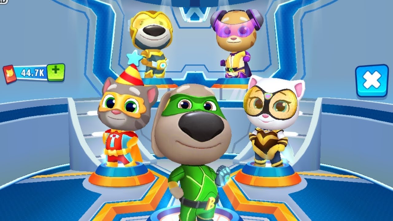 Talking Tom Hero Dash: Ben Gameplay (iOS, Android) - YouTube