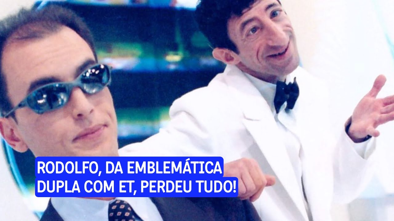 Rodolfo, da emblemática dupla com ET, perdeu tudo! - YouTube