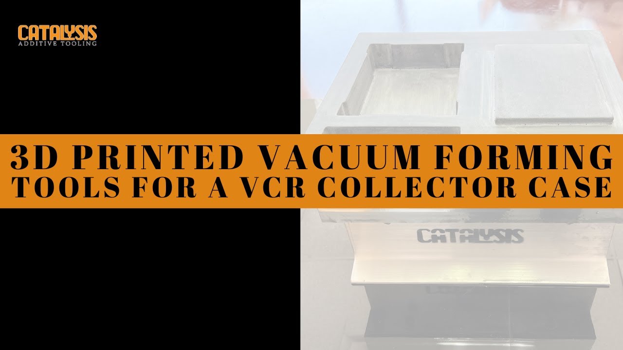 3D Printed Vacuum Forming Tool For A VCR Collector Case - YouTube