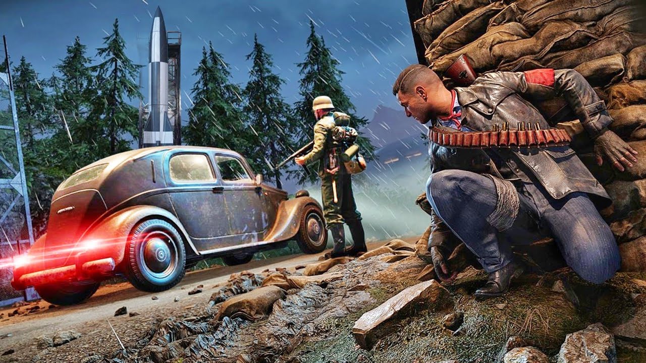 STOP Nazi Soldier From Launching V2 ROCKET Mission: Secret Weapon ...