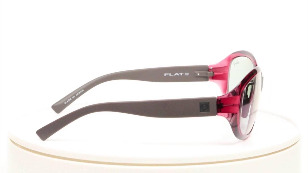 【360°】OZNIS FLAT02 （オズニス・フラット02） ピンク/マットブラウン/ピースグレー - YouTube