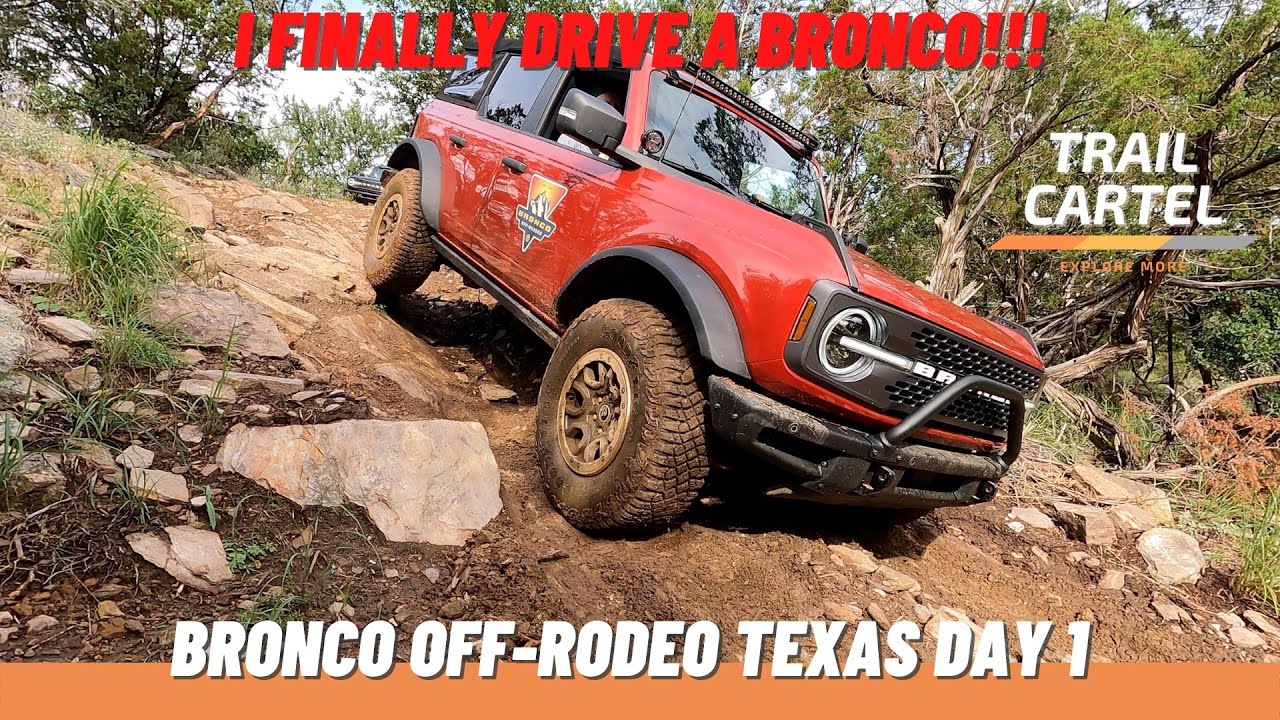 Ford Bronco Off Rodeo Texas! There were Badlands, Wildtraks, Outer ...