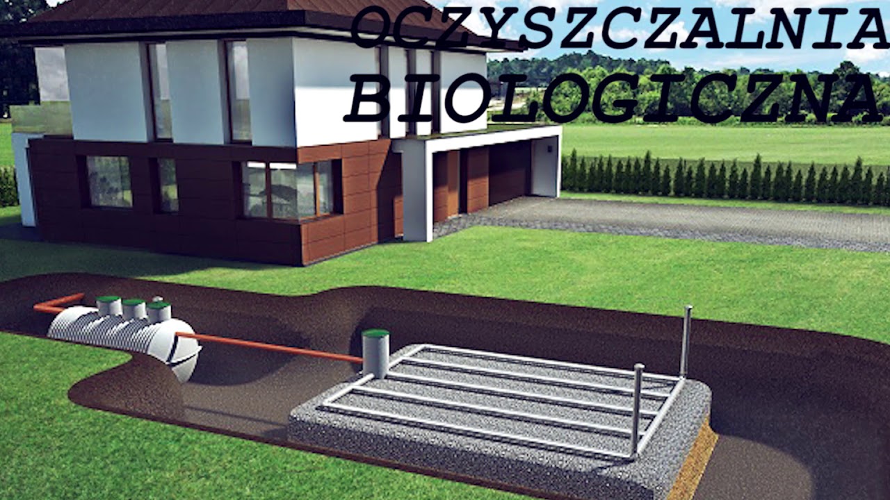 EKO-BIO montaż oczyszczalni biologicznej z odprowadzeniem do poletka ...