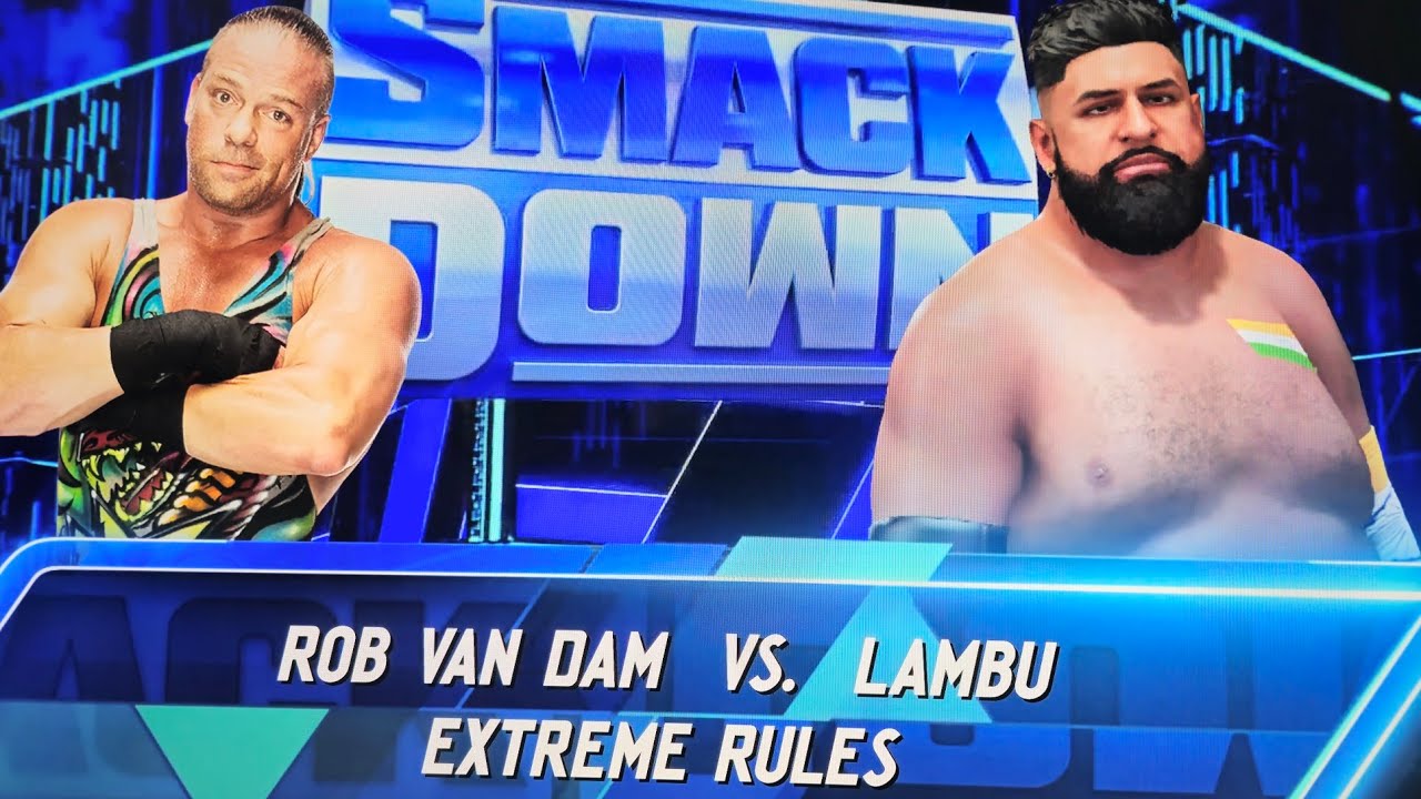 ROB VAN DAM vs LAMBU FULL MATCH - YouTube
