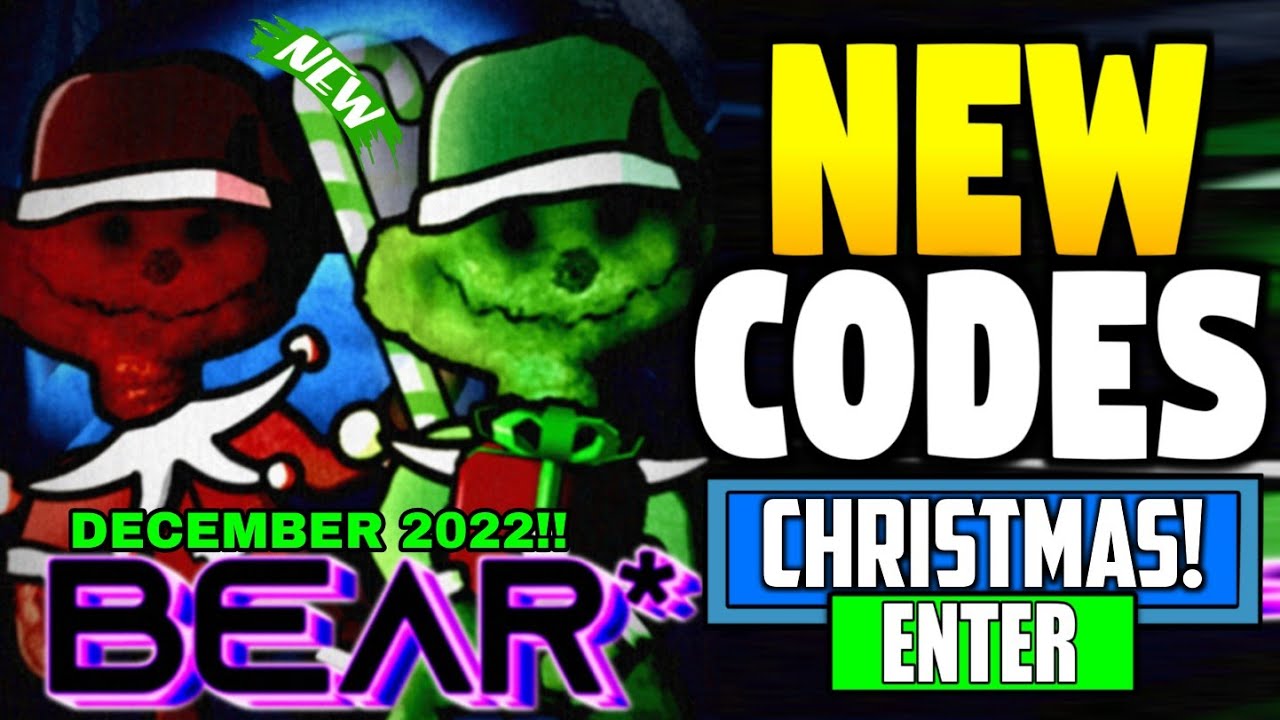 [CHRISTMAS!] ALL NEW WORKING ROBLOX BEAR *CODES* - DECEMBER 2022 NEW ...