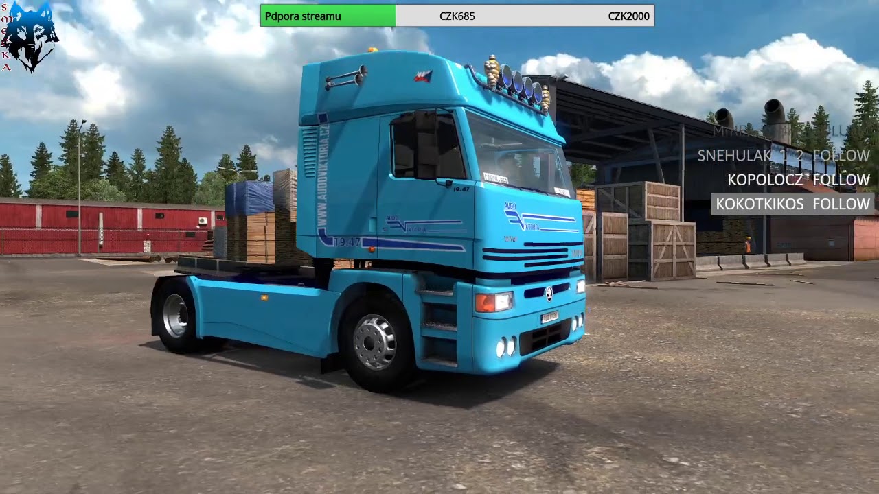 EuroTruck simulator 2 - Liaz 400 Xena - YouTube