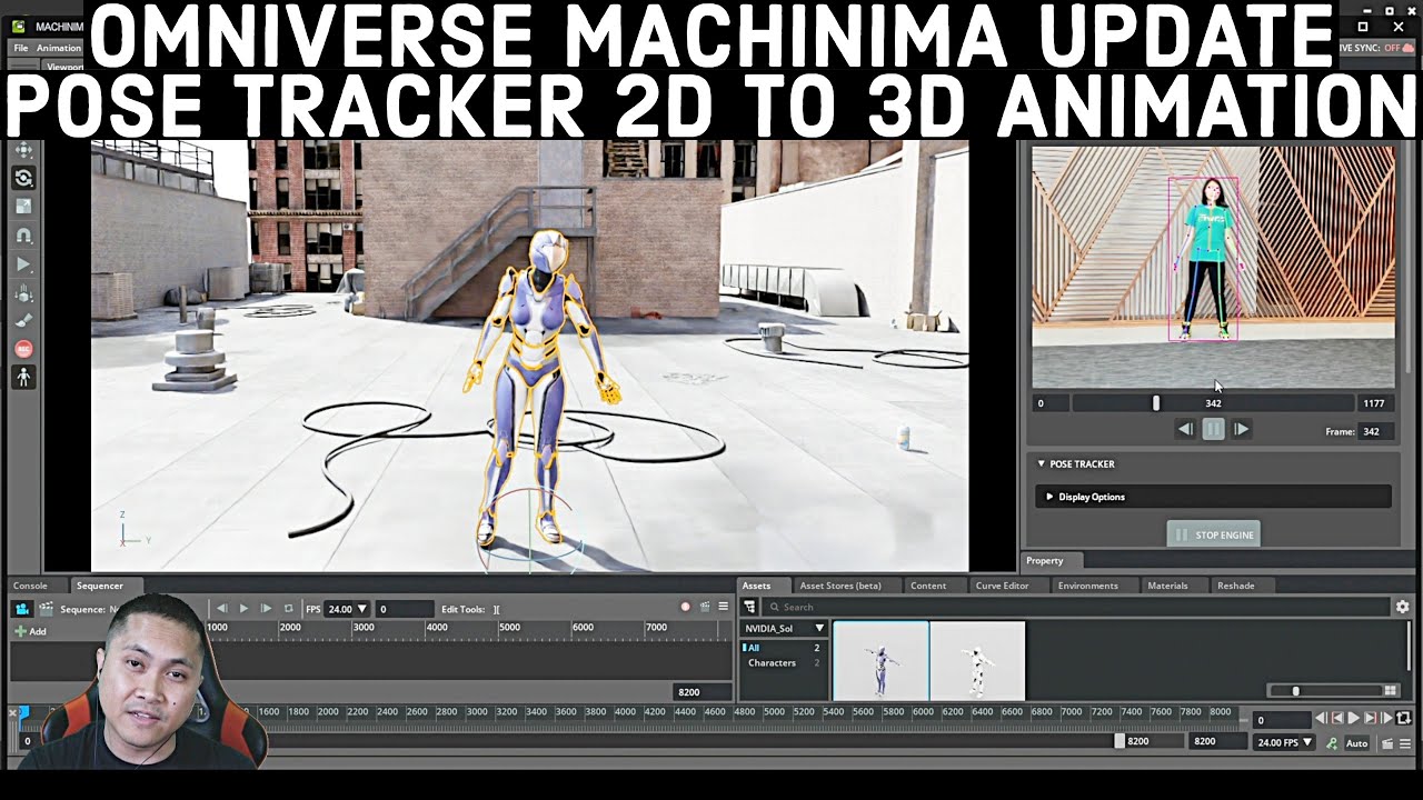 Omniverse Machinima Pose Tracker Tutorial - YouTube
