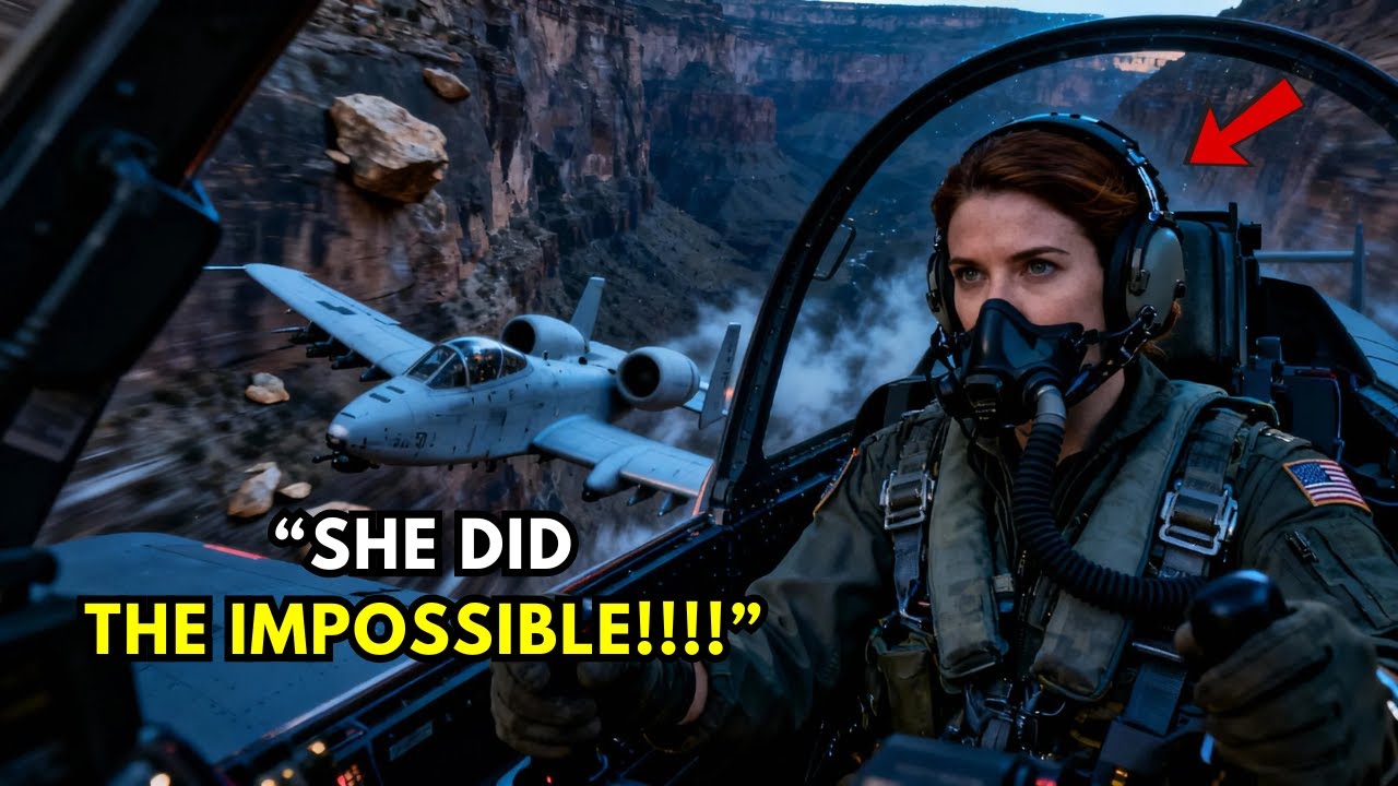 Even the SEAL Commander Gave Up — One Female Pilot Turned the A-10 Into ...